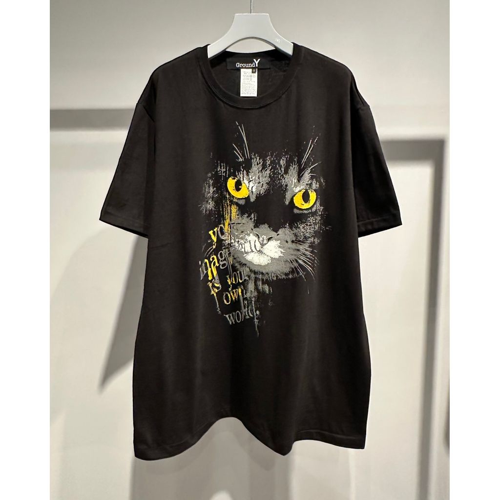 Ground Y 20/COTTON JERSEY CAT | MAROON