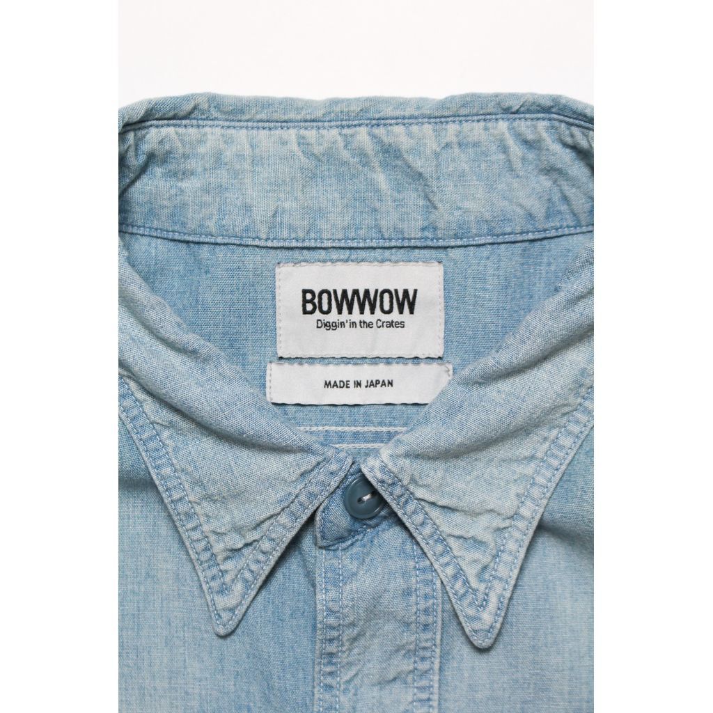 BOWWOW SKETCH ZOMBOO USN CHAMBRAY SHIRT AGED