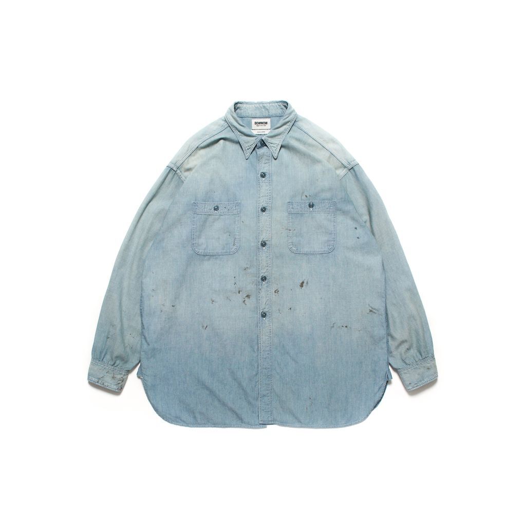 BOWWOW SKETCH ZOMBOO USN CHAMBRAY SHIRT AGED