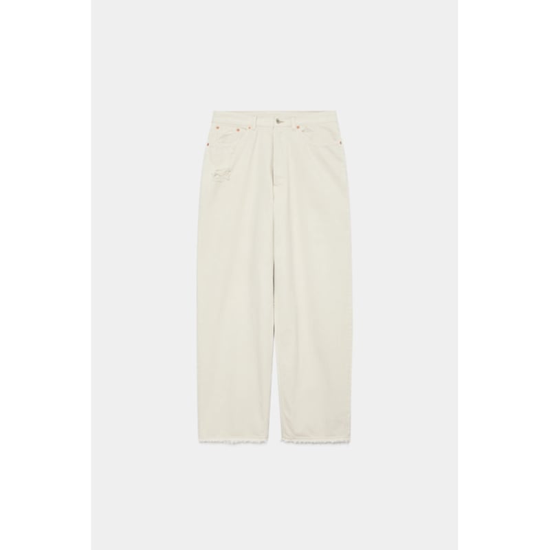 MARKA LOOSE STRAIGHT FIT JEANS - off white - | MARKA LOOSE STRAIGHT FIT JEANS - off white - |