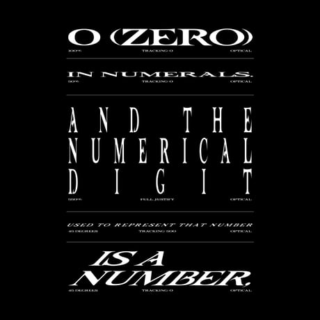 F007 [Font] ZERO Regular 1.0 | KAZUHIRO AIHARA ...