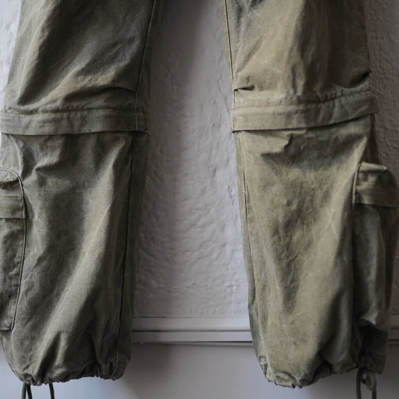 REMOVAL PANTS テント解体再構築ミリタリーカーゴパンツ REMOVAL PANTS テント解体再構築ミリタリーカーゴパンツ