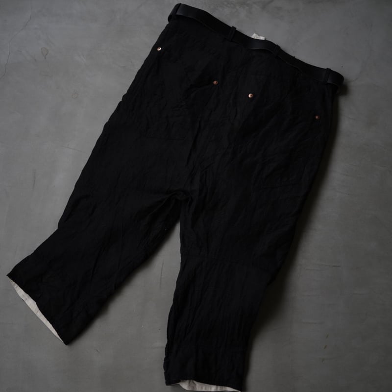 18SS Belt Jean リネンウールベルトジーン パンツ / Paul 18SS Belt Jean リネンウールベルトジーン パンツ / Paul
