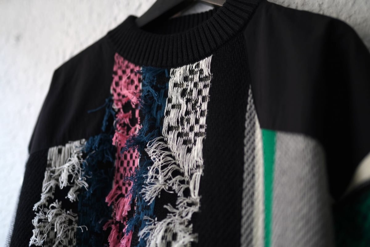 22SS Rug Jacquard Knit Pullover ラグジャガードニット 22SS Rug Jacquard Knit Pullover ラグジャガードニット
