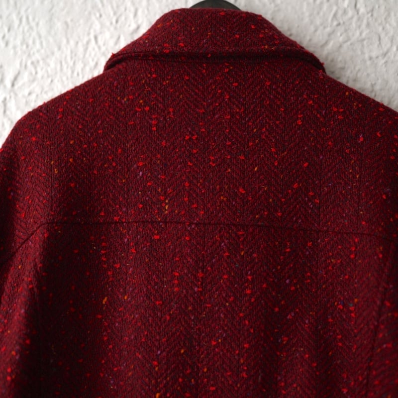 21AW ヘリンボーンツイードブルゾンジャケット / MARNI(マルニ 21AW ヘリンボーンツイードブルゾンジャケット / MARNI(マルニ
