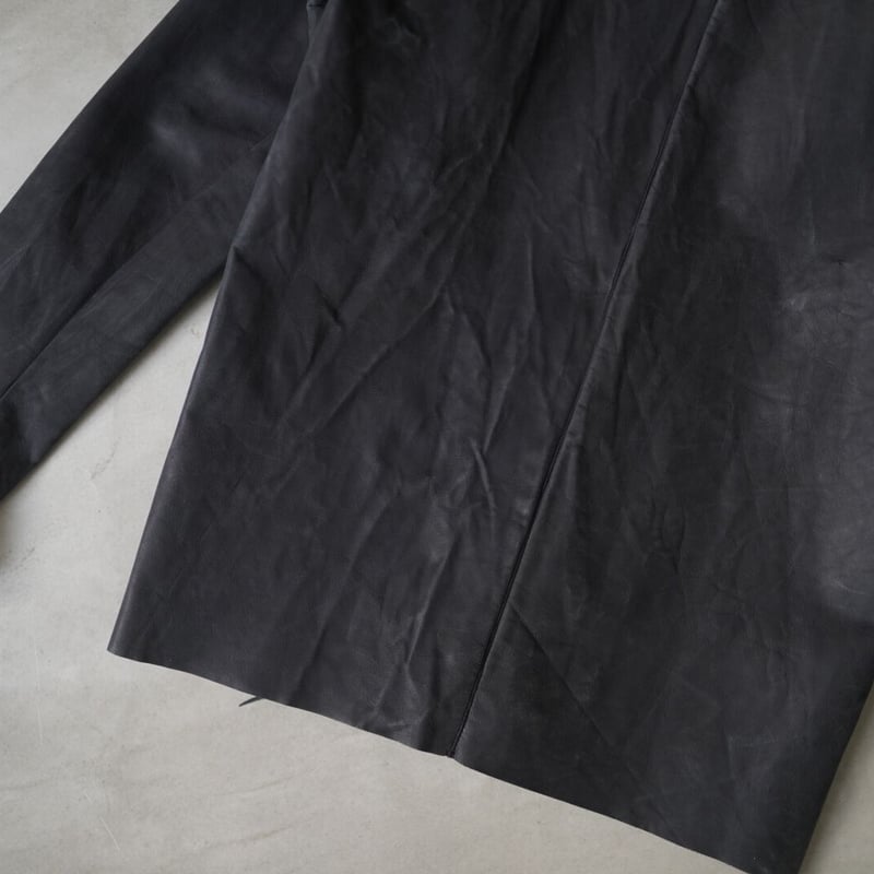 17SS H252DZ DAV0.5 TALL COLLAR SHIRTS カウレザーシャツブ 17SS H252DZ DAV0.5 TALL COLLAR SHIRTS カウレザーシャツブ