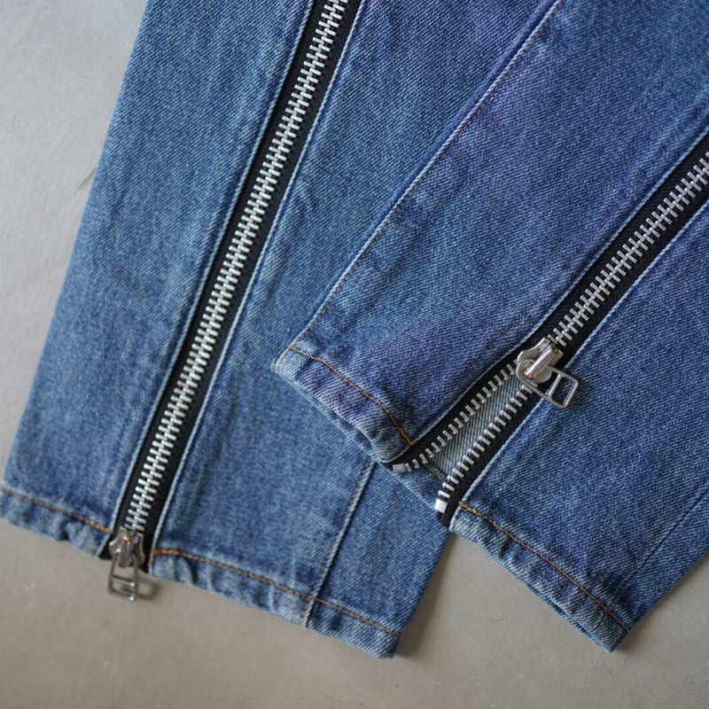 17AW ZIPPED DENIM PANTS ジップデニムパンツ / JOHNLAWRENC 17AW ZIPPED DENIM PANTS ジップデニムパンツ / JOHNLAWRENC