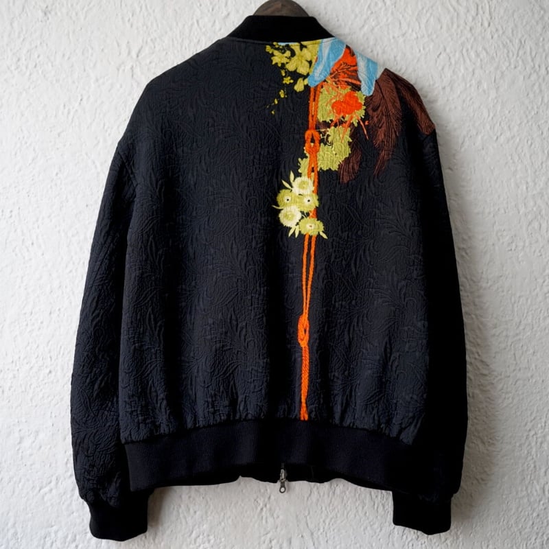 17SS ジャガードリバーシブルブルゾンジャケット / DRIES VAN 17SS ジャガードリバーシブルブルゾンジャケット / DRIES VAN