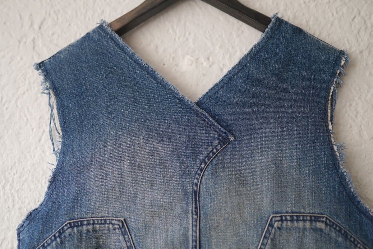 16AW デニム再構築ベスト ジレ / Maison Margiela(メゾン 16AW デニム再構築ベスト ジレ / Maison Margiela(メゾン