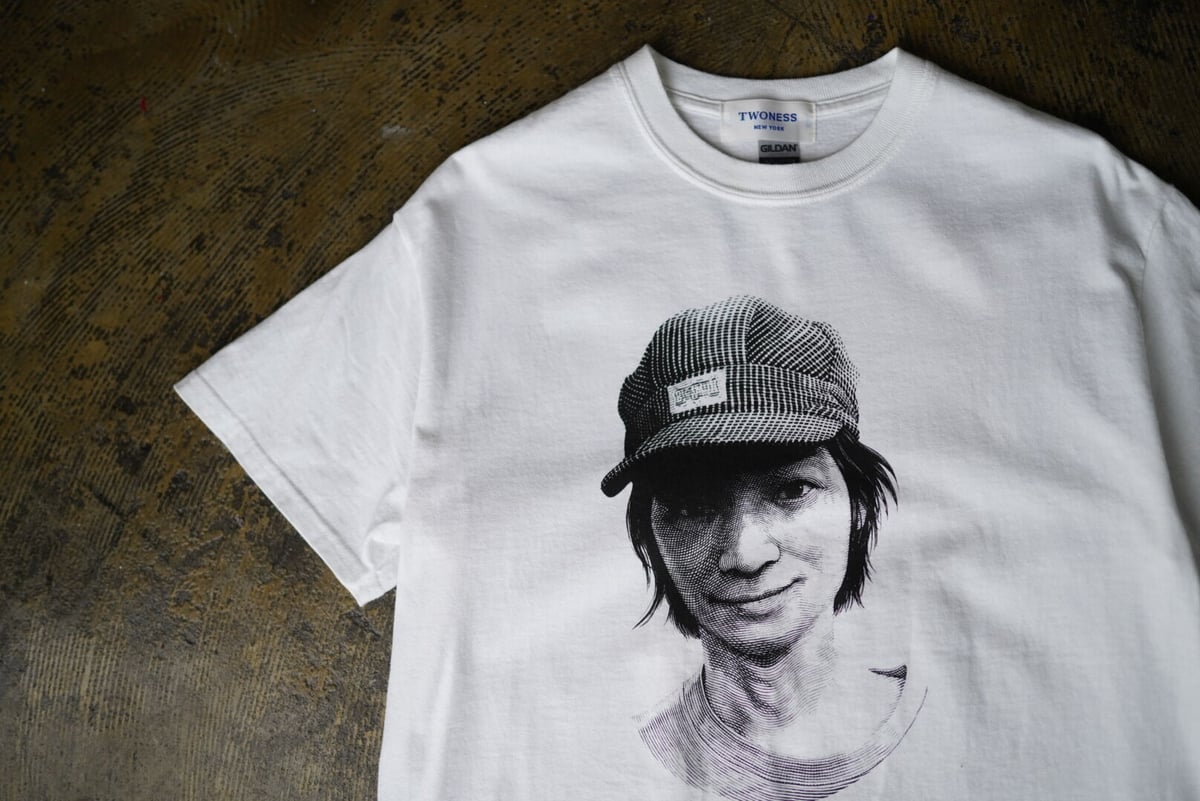 21SS “Shinji Sato, Fishmans” 佐藤伸治 プリントTシャツ / TW...