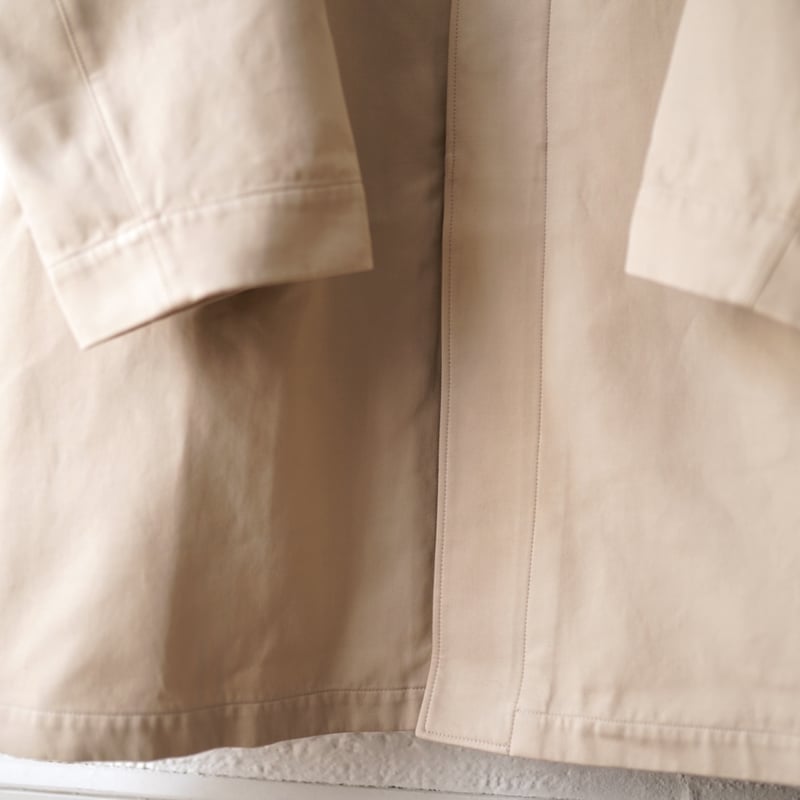 22AW ALBERT ウールギャバジンオーバーコート / HEUGN(ユーゲン 22AW ALBERT ウールギャバジンオーバーコート / HEUGN(ユーゲン