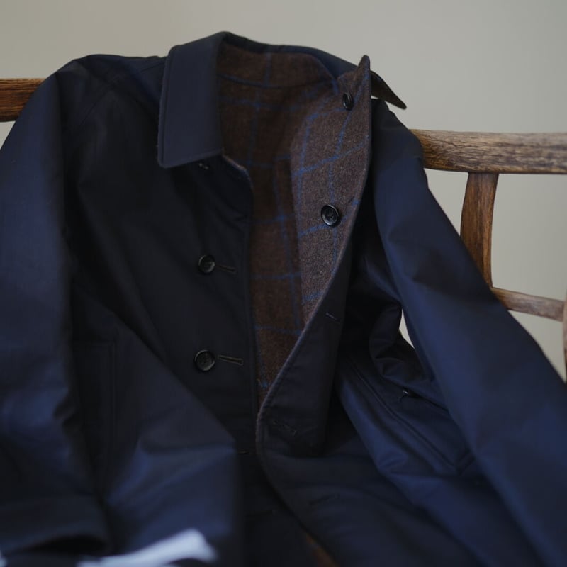 リバーシブルシングルラグランコートⅡ / ANATOMICA(アナトミカ リバーシブルシングルラグランコートⅡ / ANATOMICA(アナトミカ