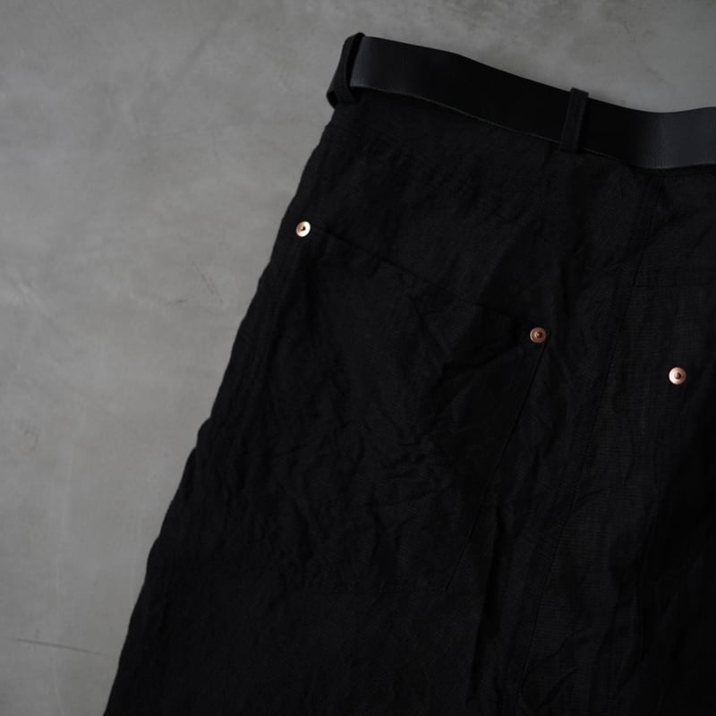 18SS Belt Jean リネンウールベルトジーン パンツ / Paul 18SS Belt Jean リネンウールベルトジーン パンツ / Paul