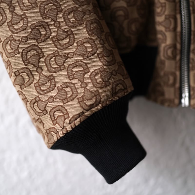 23SS ALPHA INDUSTRIES ×SLAM JAM ホースビット柄ボンバー 23SS ALPHA INDUSTRIES ×SLAM JAM ホースビット柄ボンバー