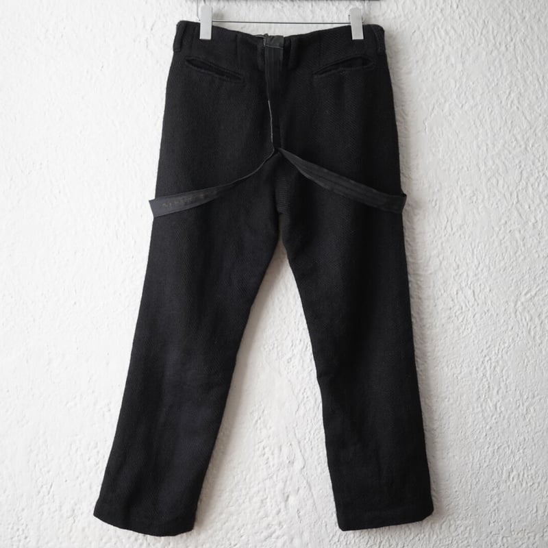 17AW WSP03 ウールツイルサスペンダーパンツ / Geoffrey.B.Small 17AW WSP03 ウールツイルサスペンダーパンツ / Geoffrey.B.Small