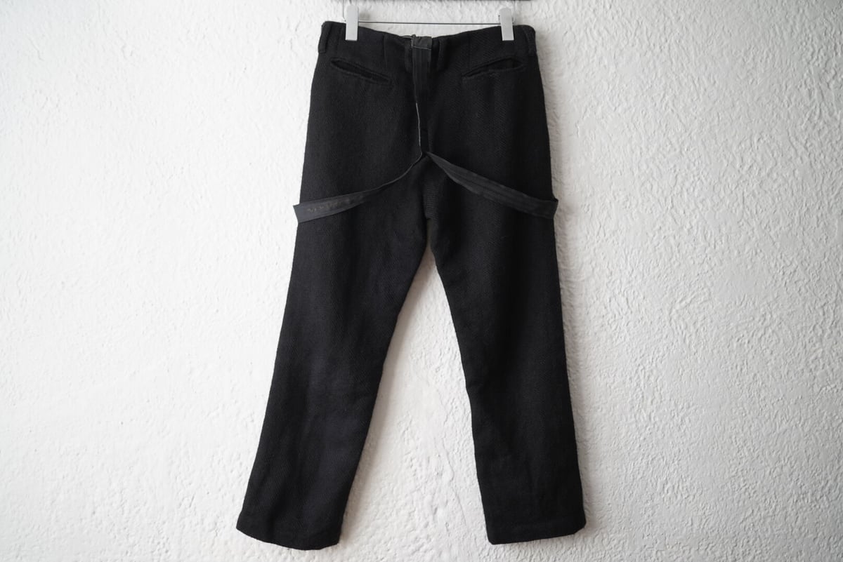 17AW WSP03 ウールツイルサスペンダーパンツ / Geoffrey.B.Small 17AW WSP03 ウールツイルサスペンダーパンツ / Geoffrey.B.Small