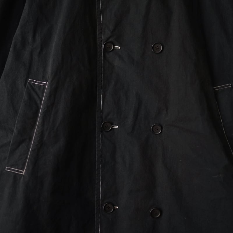 コットン馬布ビッグトレンチコート / nest Robe(ネストローブ コットン馬布ビッグトレンチコート / nest Robe(ネストローブ
