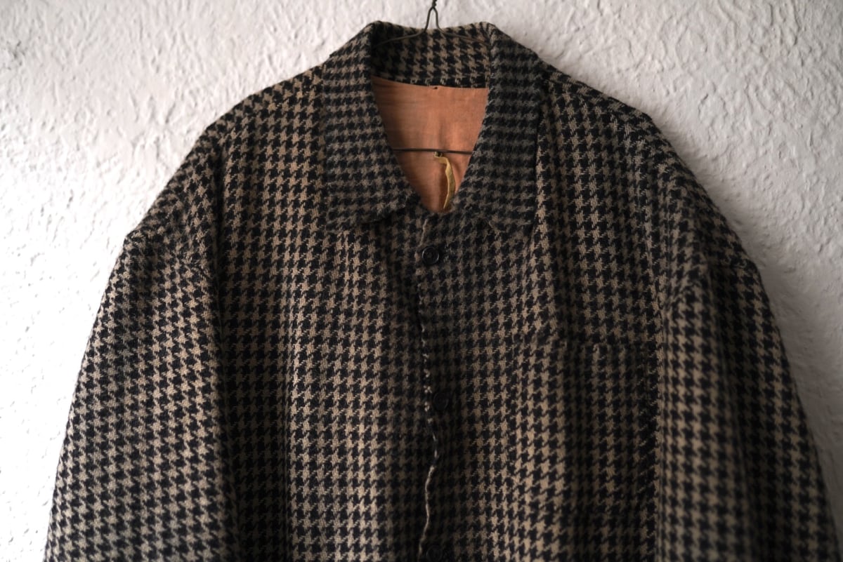 18AW “ANDY” ムーンツイードカバーオールジャケット / isabella 18AW “ANDY” ムーンツイードカバーオールジャケット / isabella
