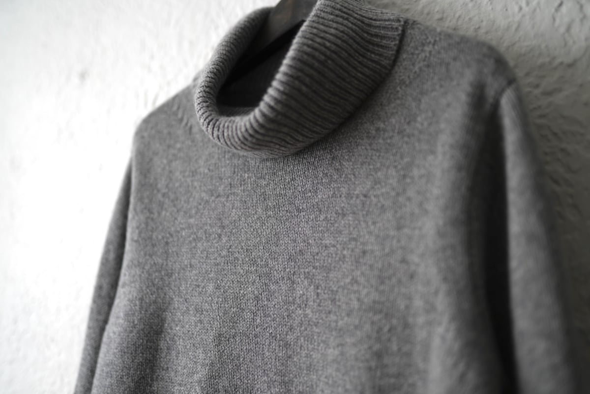 20AW MARTIN カシミヤウールタートルネックニットセーター 20AW MARTIN カシミヤウールタートルネックニットセーター