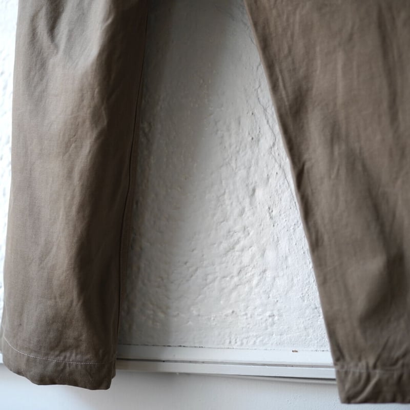 21SS “ALAIN” SELVEDGE YACHT CANVAS スポーツトラウザーズパン 21SS “ALAIN” SELVEDGE YACHT CANVAS スポーツトラウザーズパン