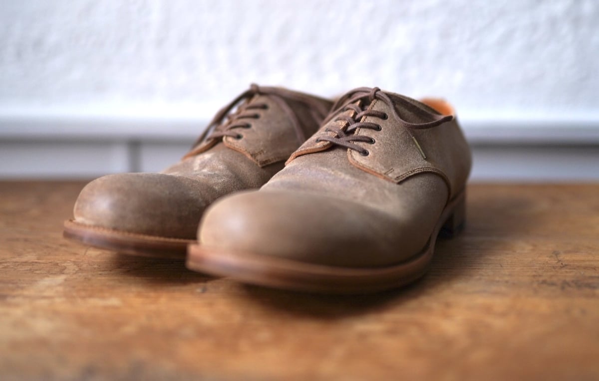Blucher 5 hole ヴァケッタカーフレザーダービーシューズ Blucher 5 hole ヴァケッタカーフレザーダービーシューズ