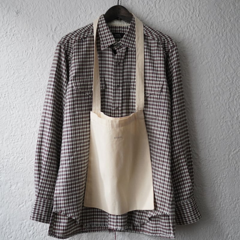 21AW 柿乃葉別注 Ex Broken Western Shirt ウールシルク 21AW 柿乃葉別注 Ex Broken Western Shirt ウールシルク