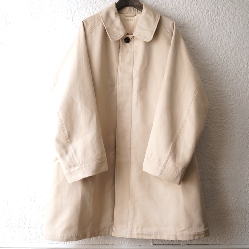 22AW ALBERT ウールギャバジンオーバーコート / HEUGN(ユーゲン 22AW ALBERT ウールギャバジンオーバーコート / HEUGN(ユーゲン