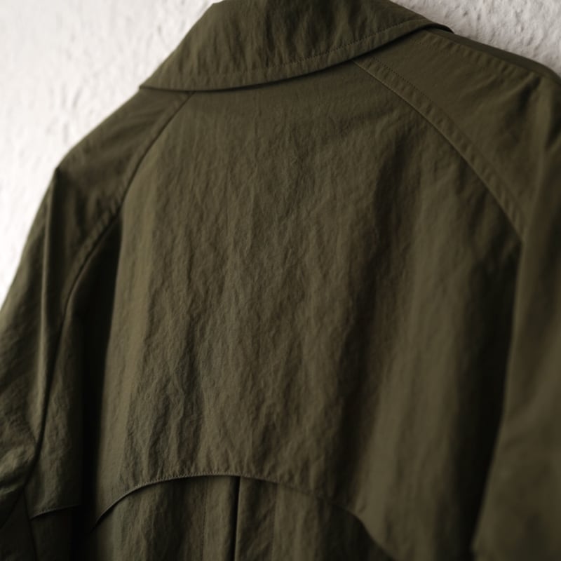 20AW ナイロンラップコート オリーブ / la favola(ラ 20AW ナイロンラップコート オリーブ / la favola(ラ