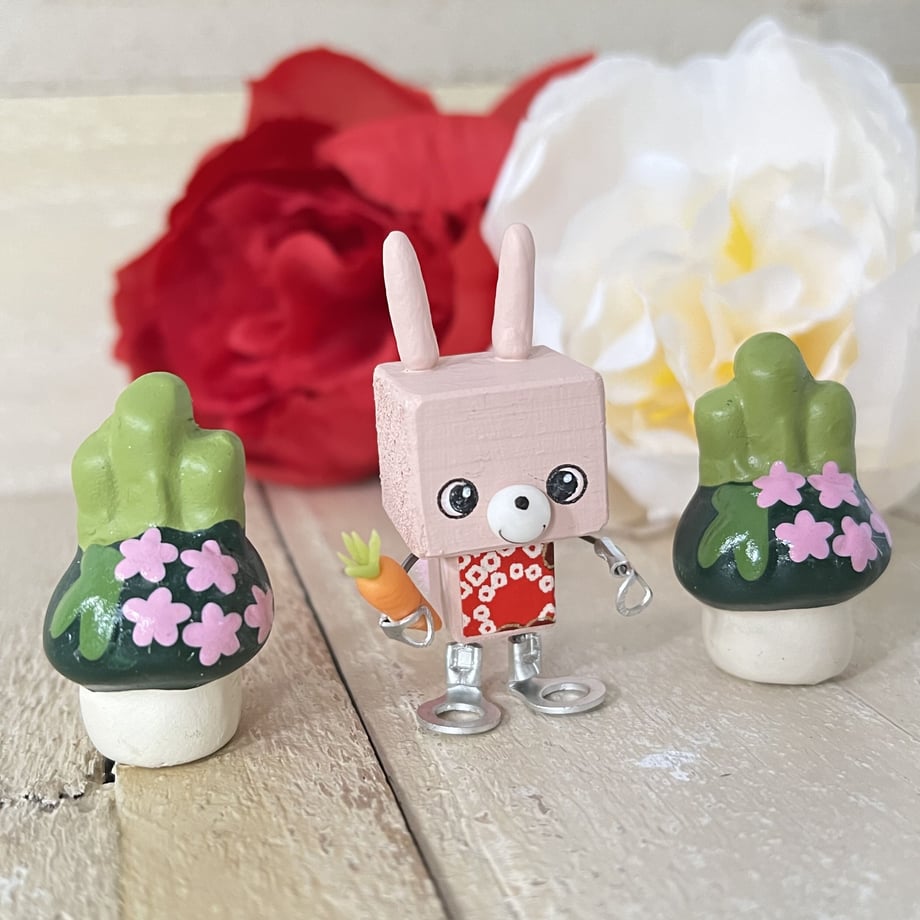 干支ちょこん「うさぎ」立ってる子 | CHOCONWORKS