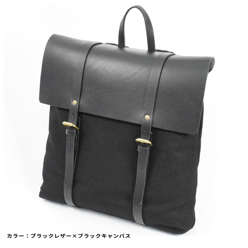Chair<チェア> キャンバス レザー フラップバックパック Chair<チェア> キャンバス レザー フラップバックパック