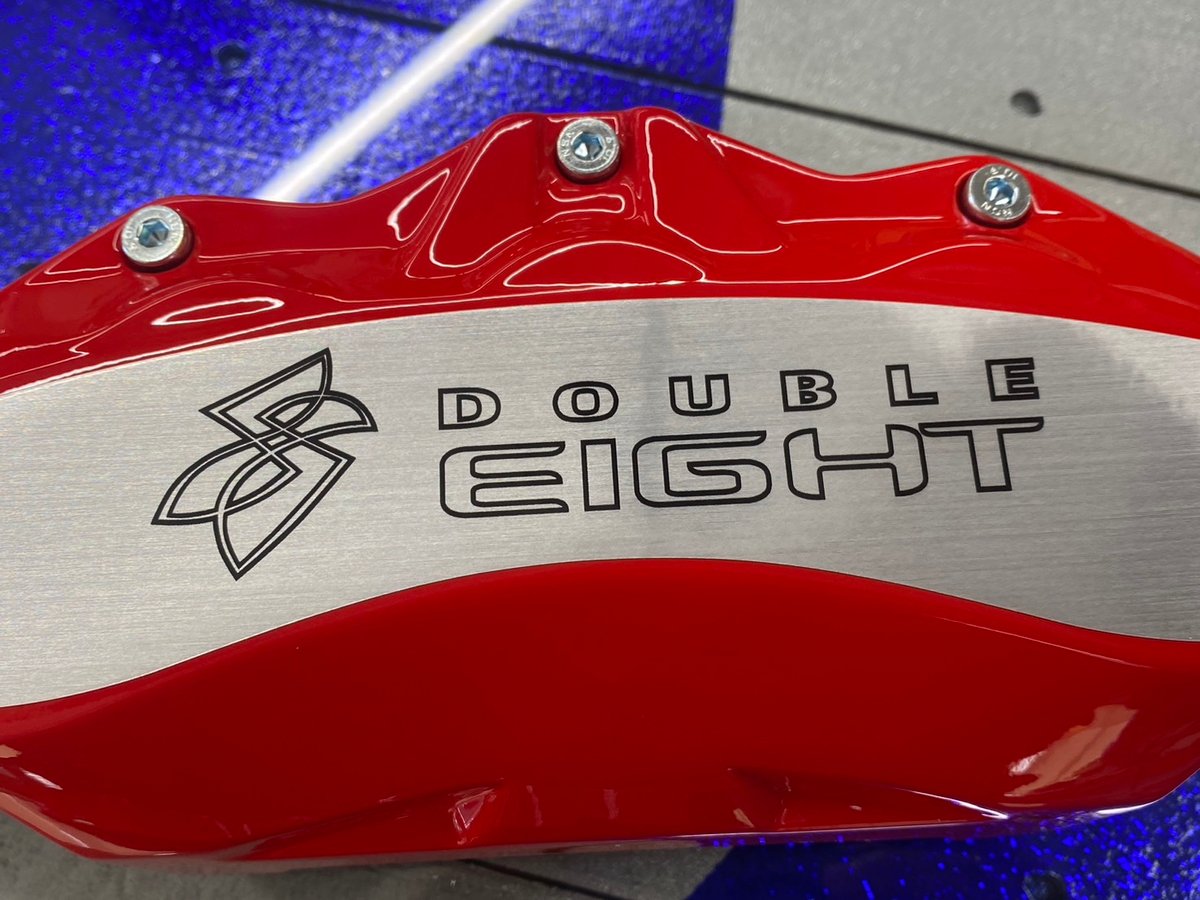 ランドクルーザー300専用DOUBLE EIGHTキャリパーカバー フロント/リアセット