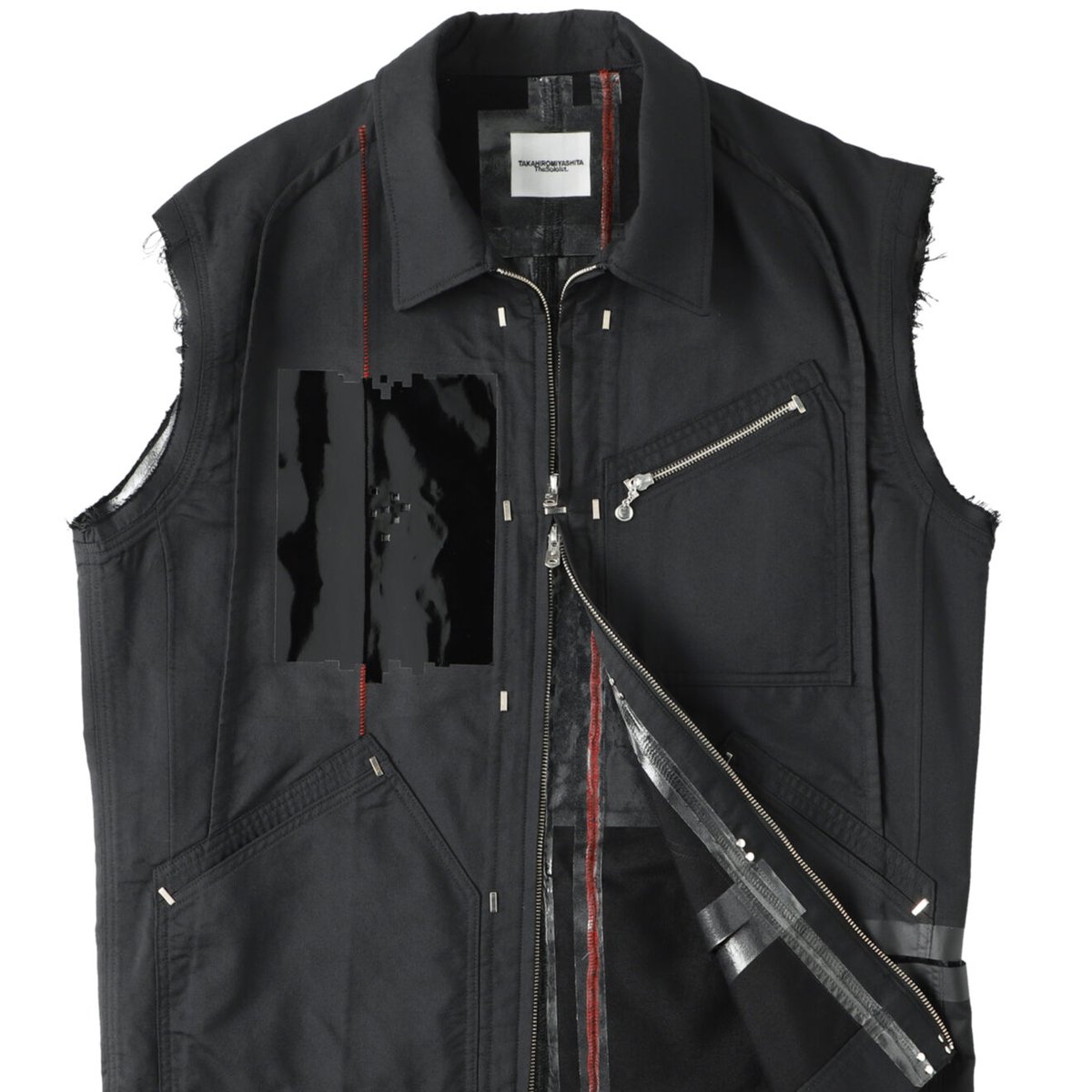 sleeveless side back zip work jacket? | TAKAHIR sleeveless side back zip work jacket? | TAKAHIR