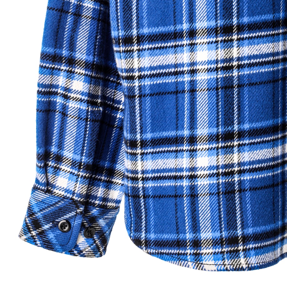 harf zip pullover shirt. (x Rafu) / blue | TAKA...