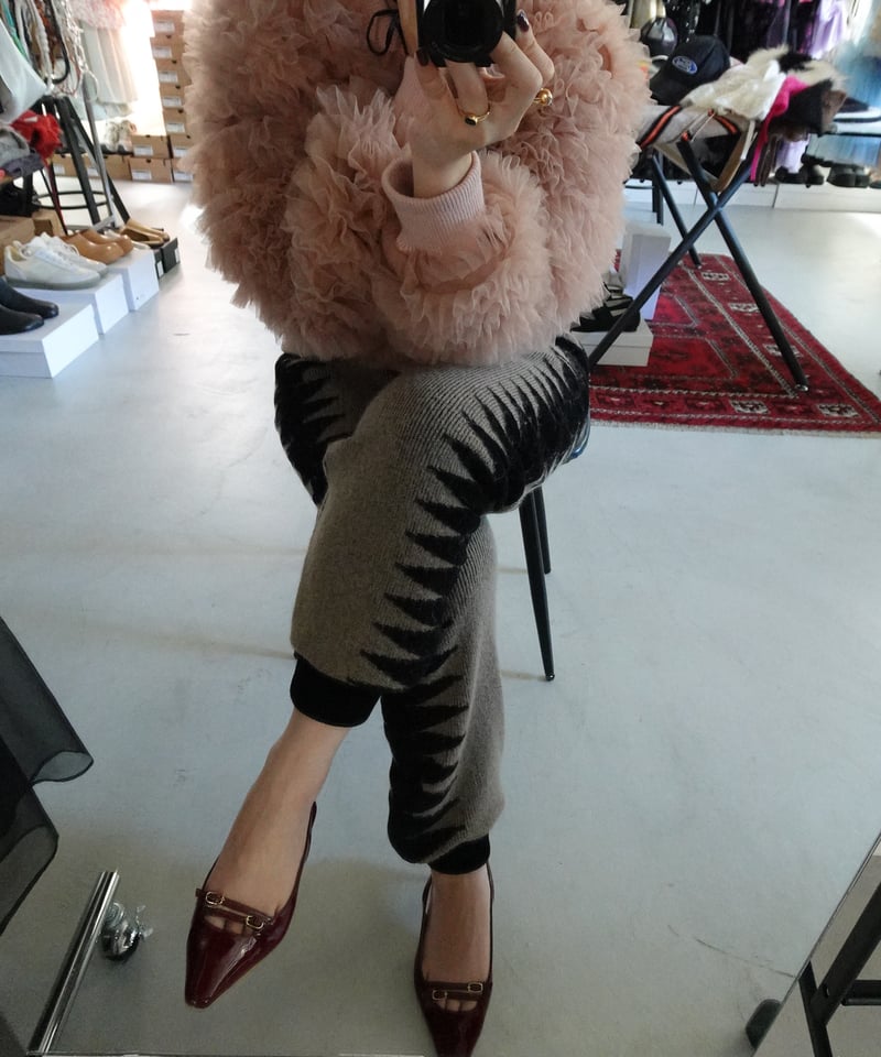 FUMIE=TANAKA / Giza knit pants | JURK FUMIE=TANAKA / Giza knit pants | JURK