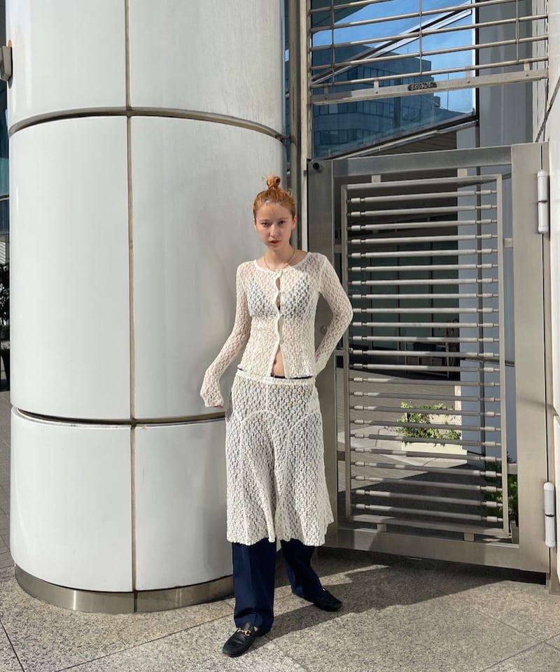 Little $uzie / Organic Shrink Lace 2way Top | JURK Little $uzie / Organic Shrink Lace 2way Top | JURK