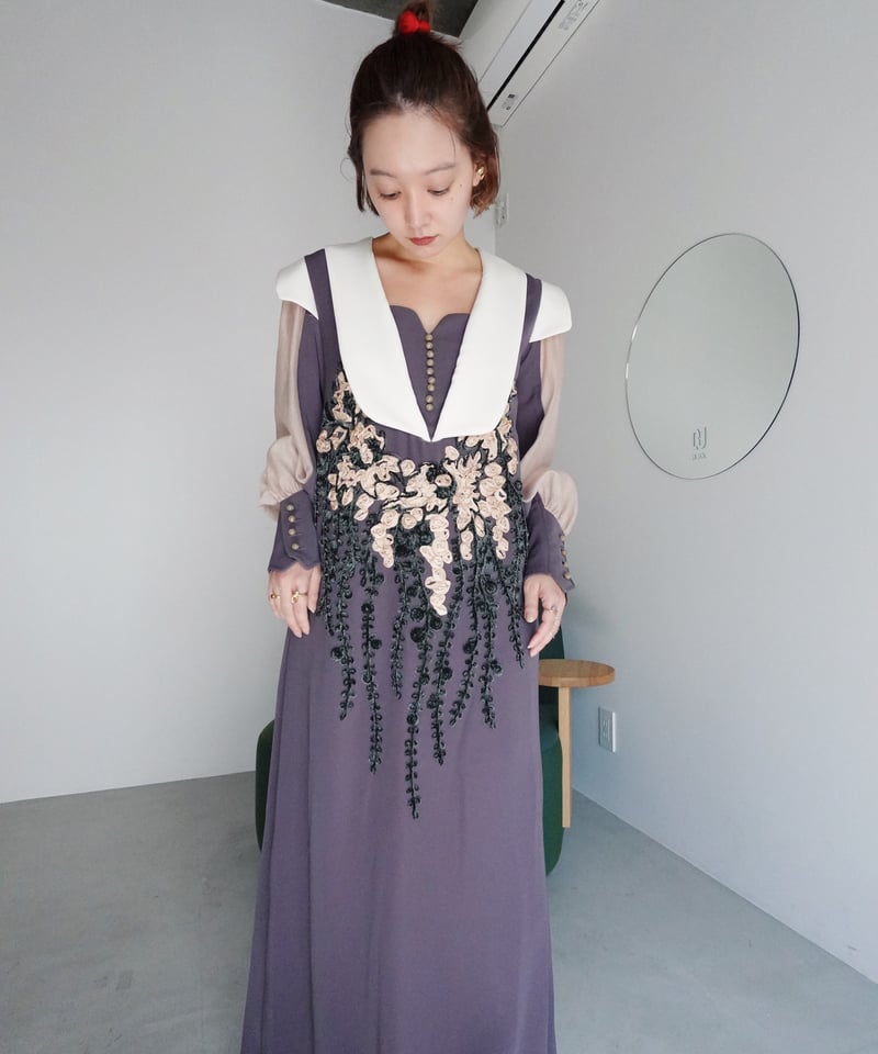 FUMIE=TANAKA / embroidery op | JURK FUMIE=TANAKA / embroidery op | JURK