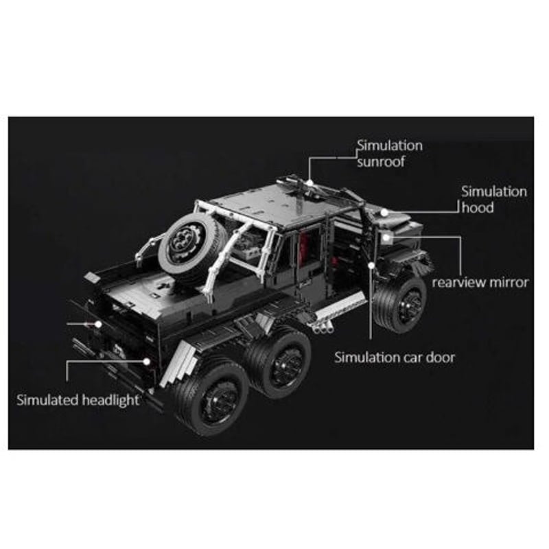 レゴ(LEGO) 互換 テクニック メルセデス・ベンツ G63 AMG 6 レゴ(LEGO) 互換 テクニック メルセデス・ベンツ G63 AMG 6