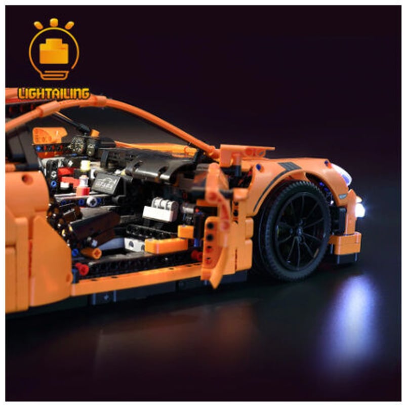 レゴ テクニック 42056 ポルシェ 911 GT3 RS 互換 [LEDライト レゴ テクニック 42056 ポルシェ 911 GT3 RS 互換 [LEDライト