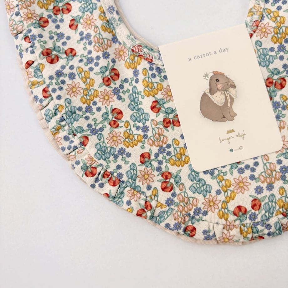 Konges Sløjd BASIC 2 PACK FRILL BIB -BIBI FLEU...