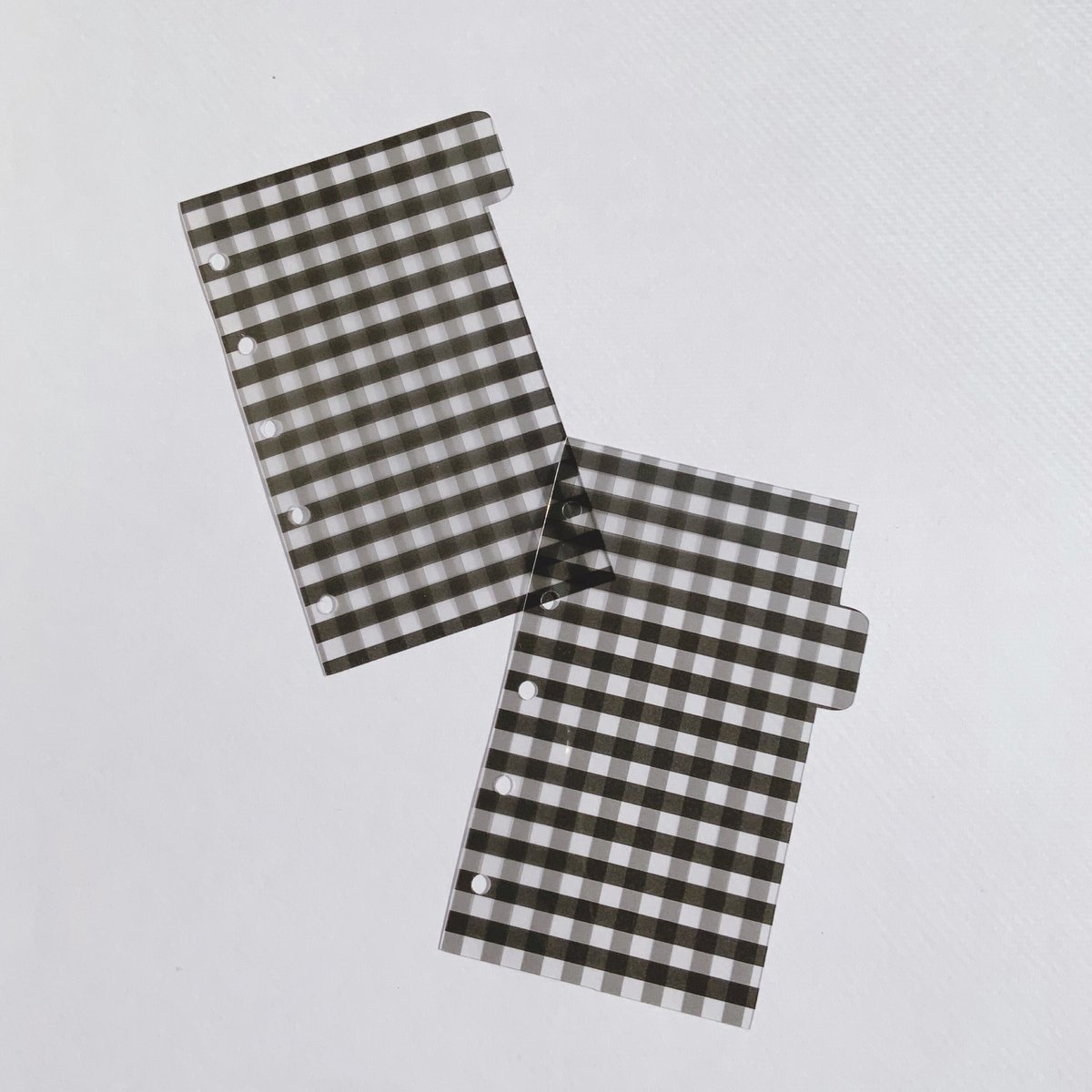 ギンガムなインデックス｜M5・ミニ6・バイブル | Aristobook.