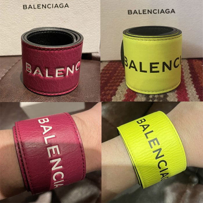 新品☆BALENCIAGA バレンシアガ ブランドロゴ レザー 新品☆BALENCIAGA バレンシアガ ブランドロゴ レザー