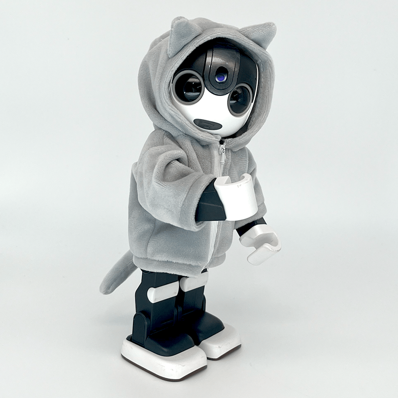ねこパーカー ライトグレー | Robot Closet - ロボクロ - ねこパーカー ライトグレー | Robot Closet - ロボクロ -