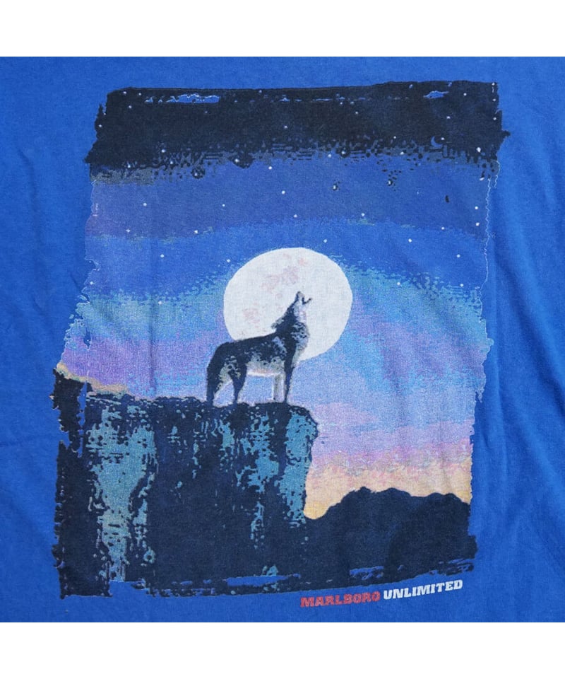 VINTAGE MARLBORO “COYOTE TEE” / BLUE 】 ヴィンテー VINTAGE MARLBORO “COYOTE TEE” / BLUE 】 ヴィンテー
