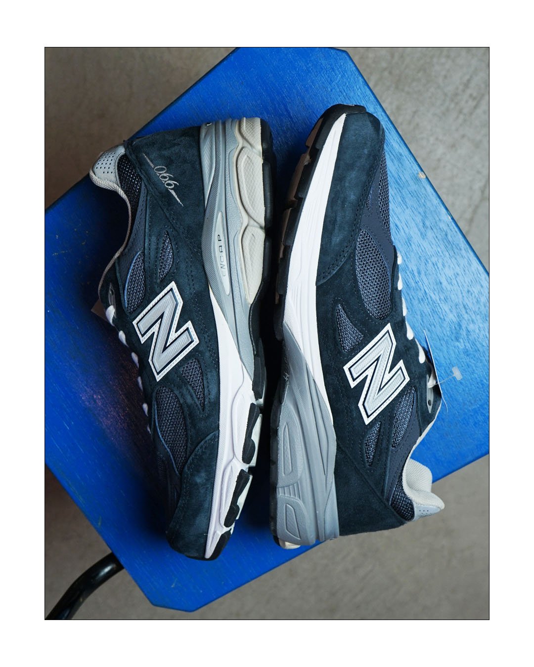 MADE IN USA NEW BALANCE "M990 NB3" / NAVY 】ア...