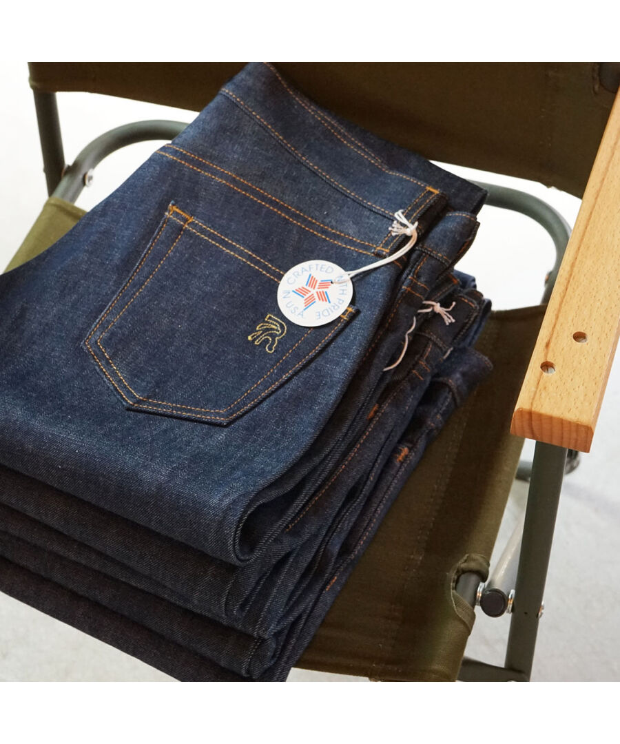 DEAD STOCK MADE IN USA ROICOM 5 POCKET SELVED DEAD STOCK MADE IN USA ROICOM 5 POCKET SELVED