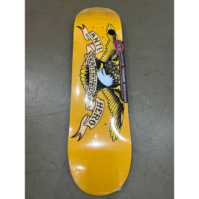 ANTIHERO DBX EAGLE YELLOW DECK 8.25 | CANOLA SK ANTIHERO DBX EAGLE YELLOW DECK 8.25 | CANOLA SK