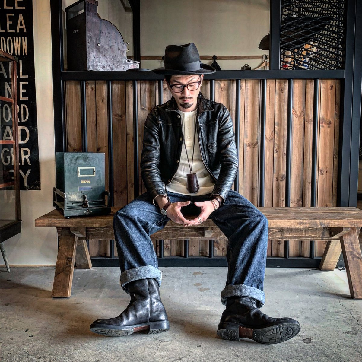 HIGHWAY NINE ハイウェイナイン H-NECK ハニカムサーマル S/STee HIGHWAY NINE ハイウェイナイン H-NECK ハニカムサーマル S/STee