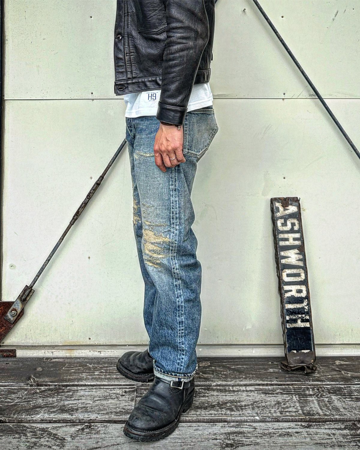 HIGHWAY NINE ハイウェイナイン 【RED LINE 5POCKET LOOSE S HIGHWAY NINE ハイウェイナイン 【RED LINE 5POCKET LOOSE S