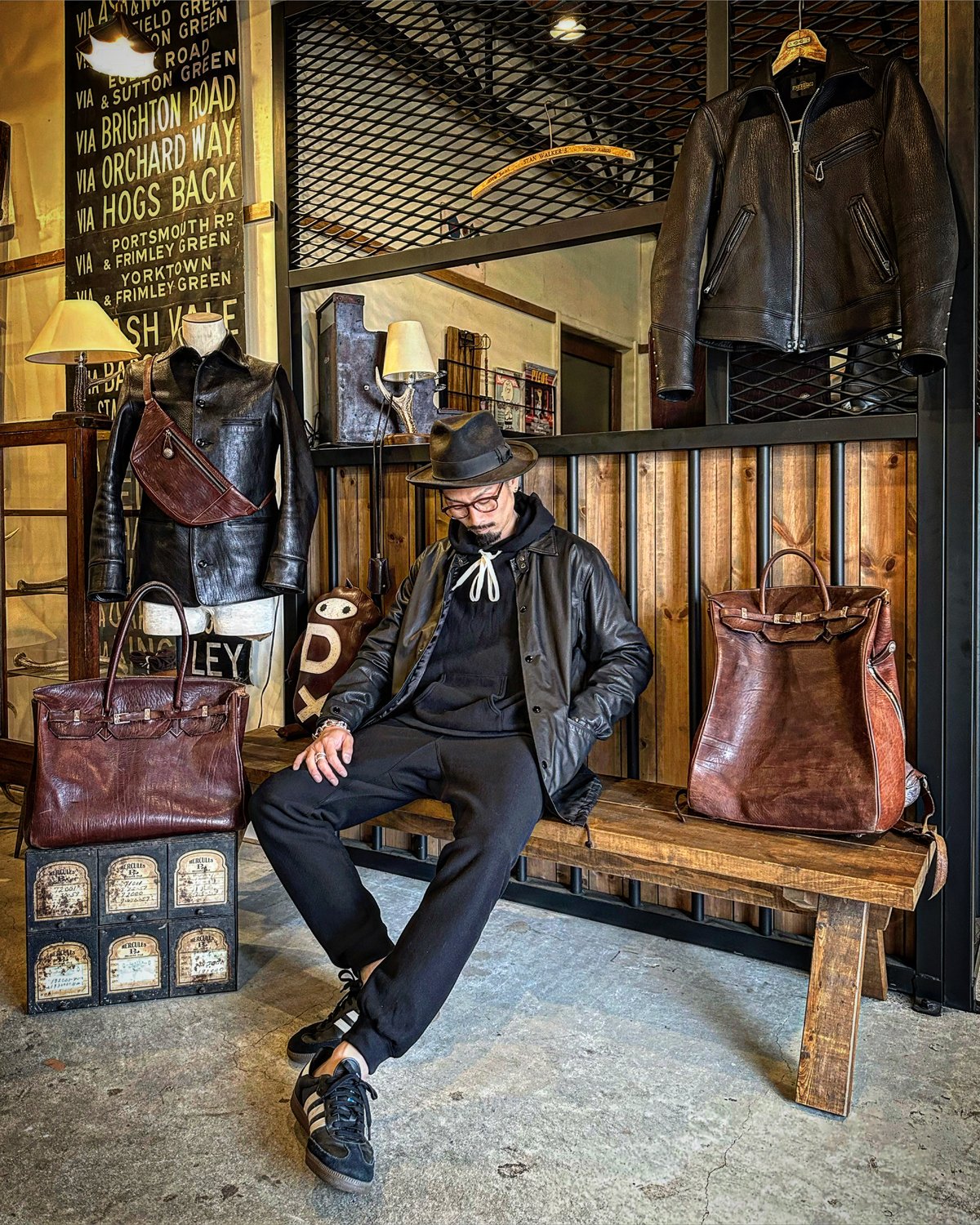 CWORKS【Riblax】リブ付きスウェットパンツ (FINE CREEK ) | ・ ・・...