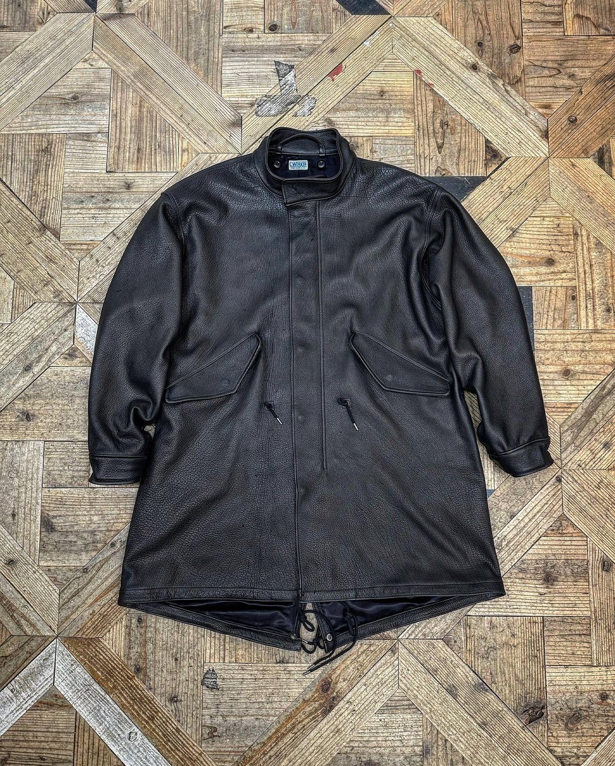 CWORKS【Ltail / ﾙﾃｰﾙ】Leather M65 fishtail（BLACK）...